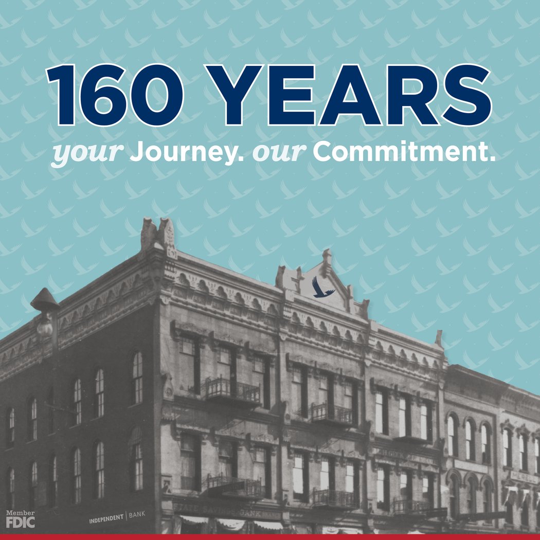 Independent Bank Celebrates 160 Years of Business